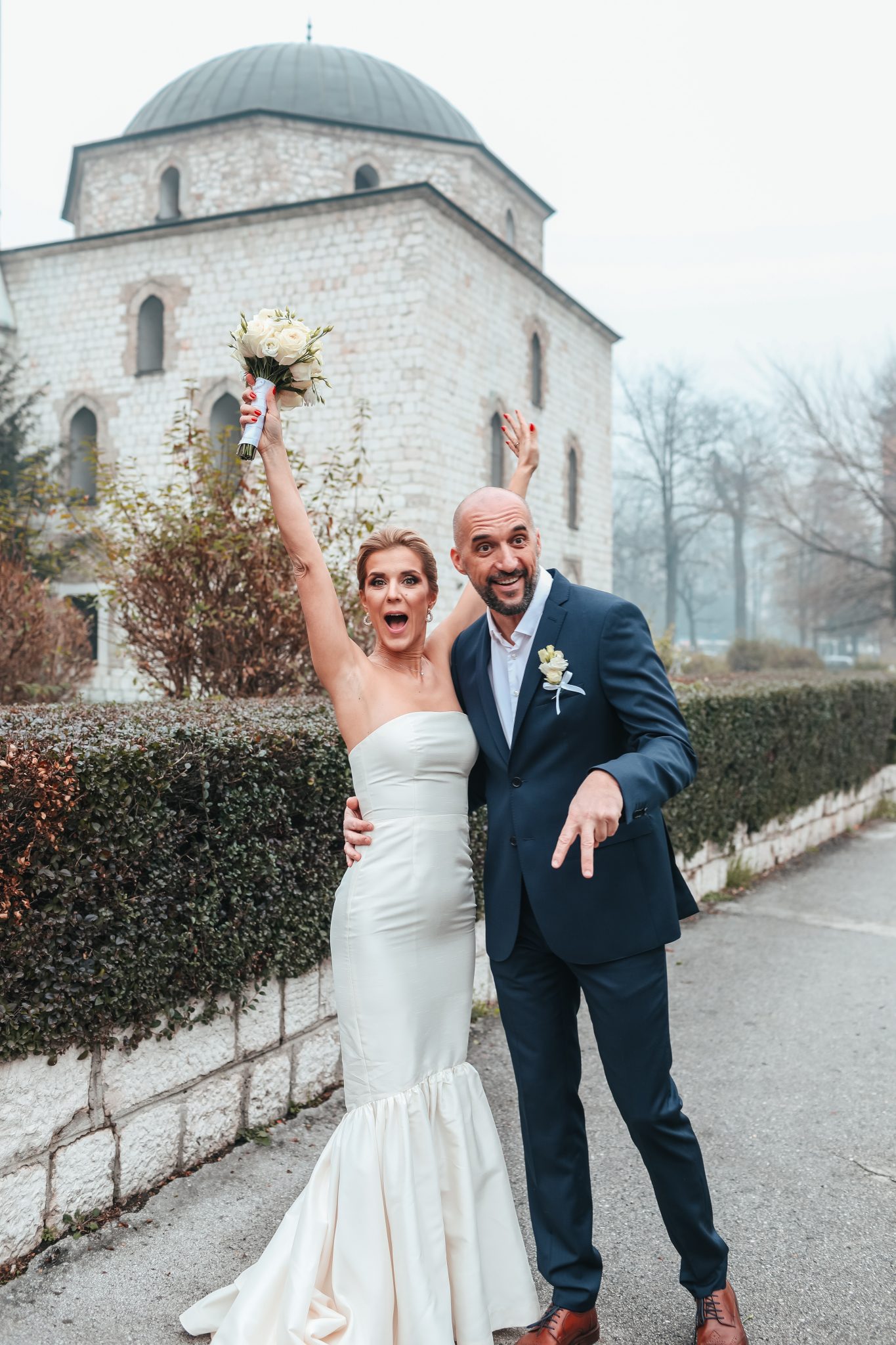 Emela Burdžović Slipičević i Damir Slipičević nakon vjenčanja: Željeli ...