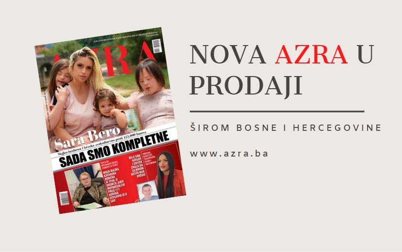 U novom broju magazina "Azra" Sara Bero, majka hrabrost, poručuje: Sada ...