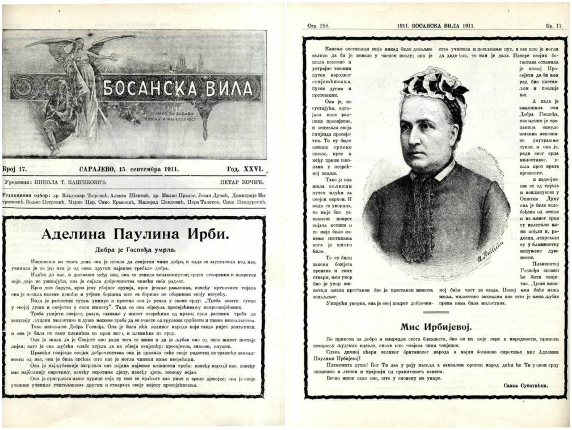 Adeline Paulina Irby – Miss Irby: Engleskinja koja je zadužila Sarajevo ...