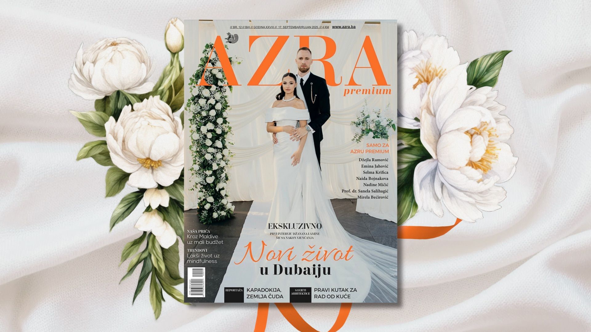 Nova AZRA Premium je na kioscima: Džanan i Amina Musa prvi put ...